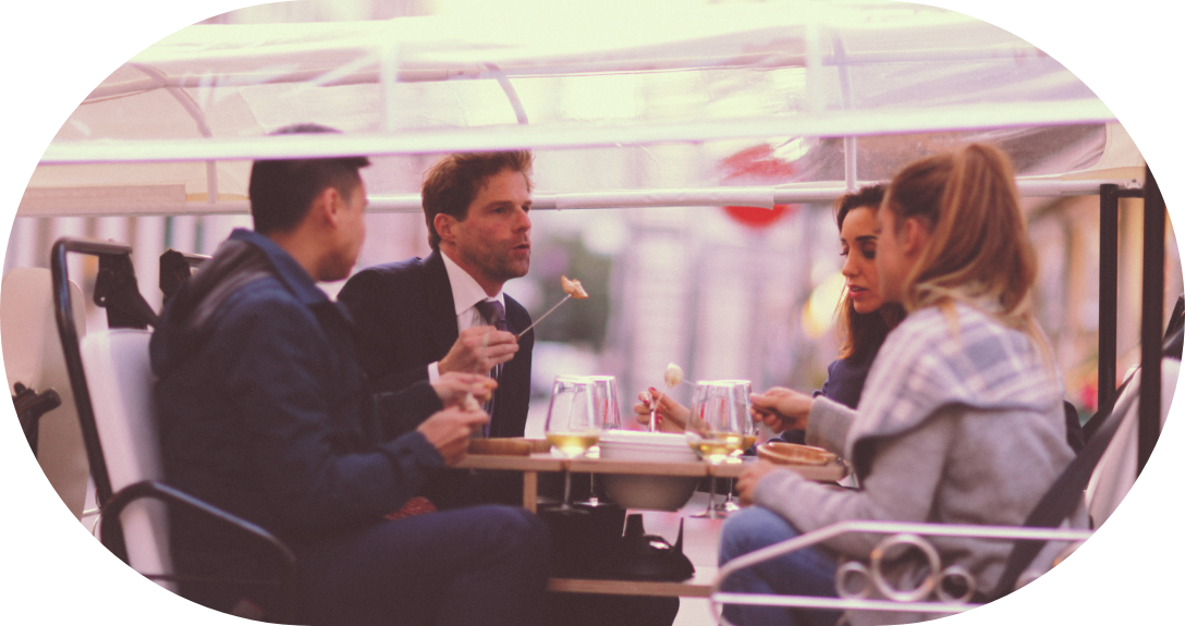 Restaurant et Apéro en TukTuk à Genève - WELO
